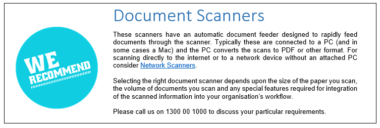 Document Scanners